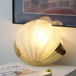 Luxury Brass Glass Shell Wall Light | Shine Life Lighting