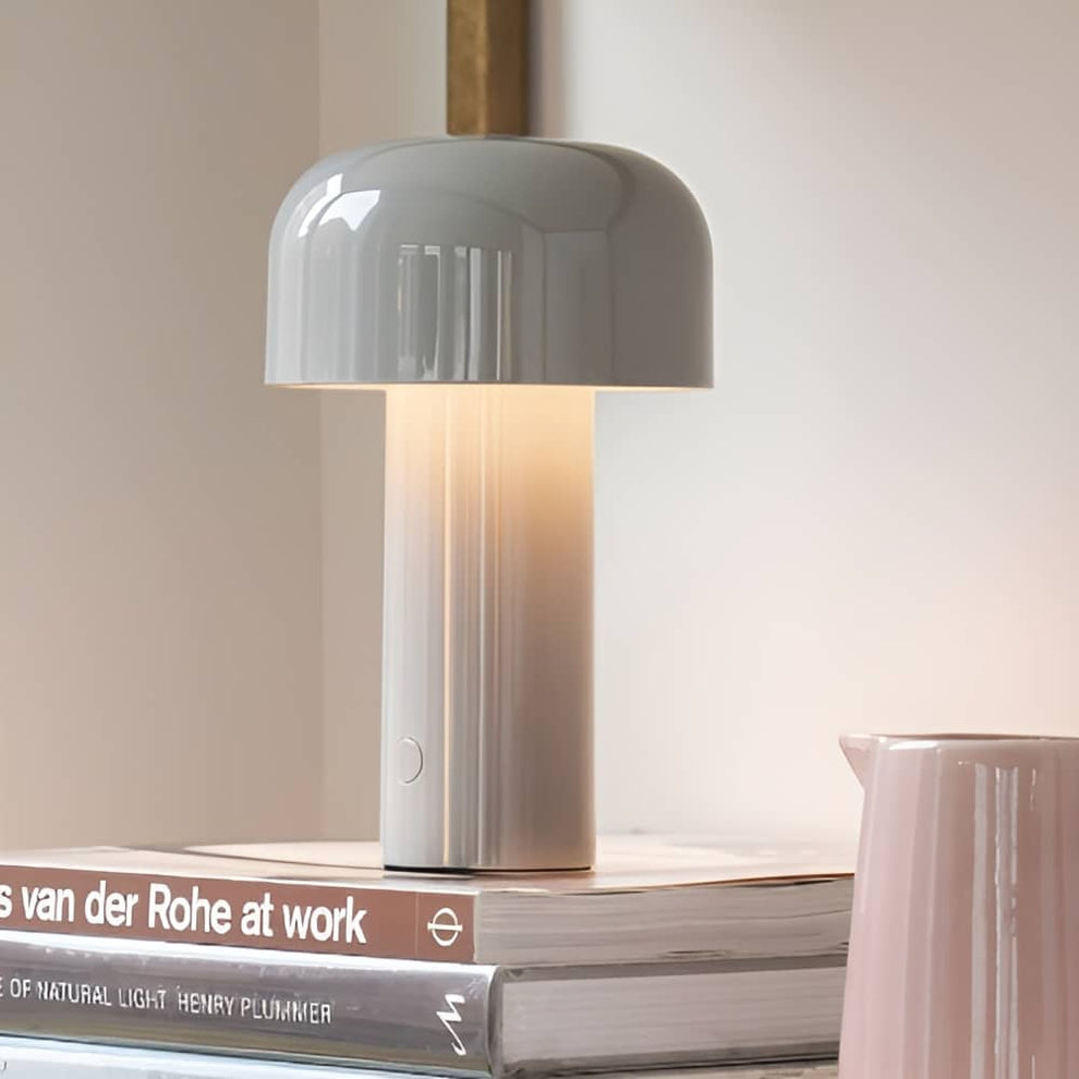 Minimalist Bellhop LED Rechargeable Table Lamp | Modern LED Table Lamp ...