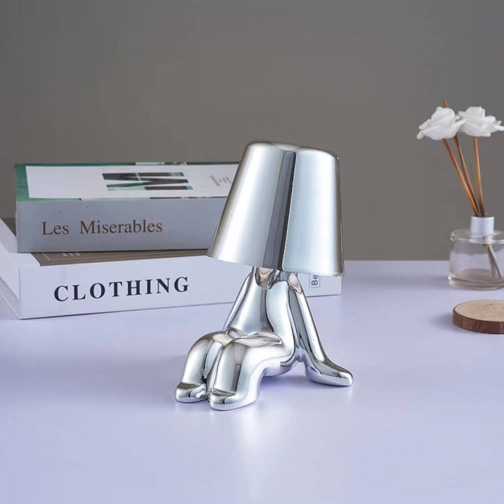 Modern Creative Rechargeable Little Man Table Lamp – Shine Life Lighting