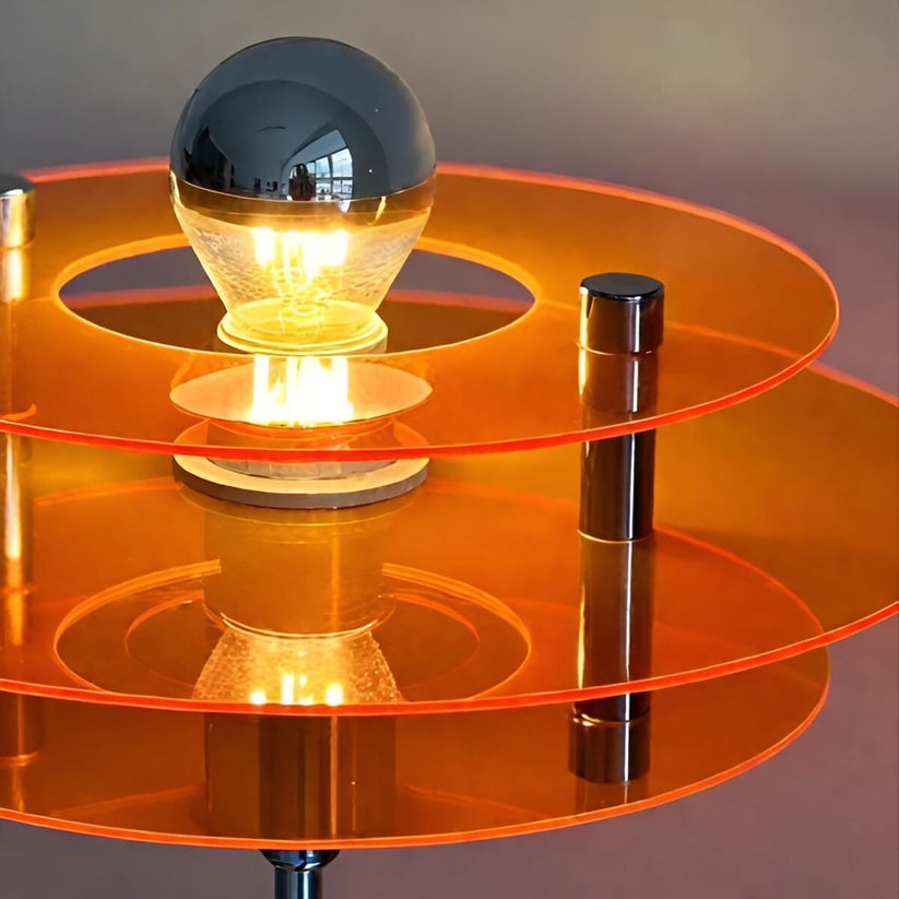 Space Age Ambient UFO Acrylic Table Lamp | Space Age Table Lamp – Shine ...